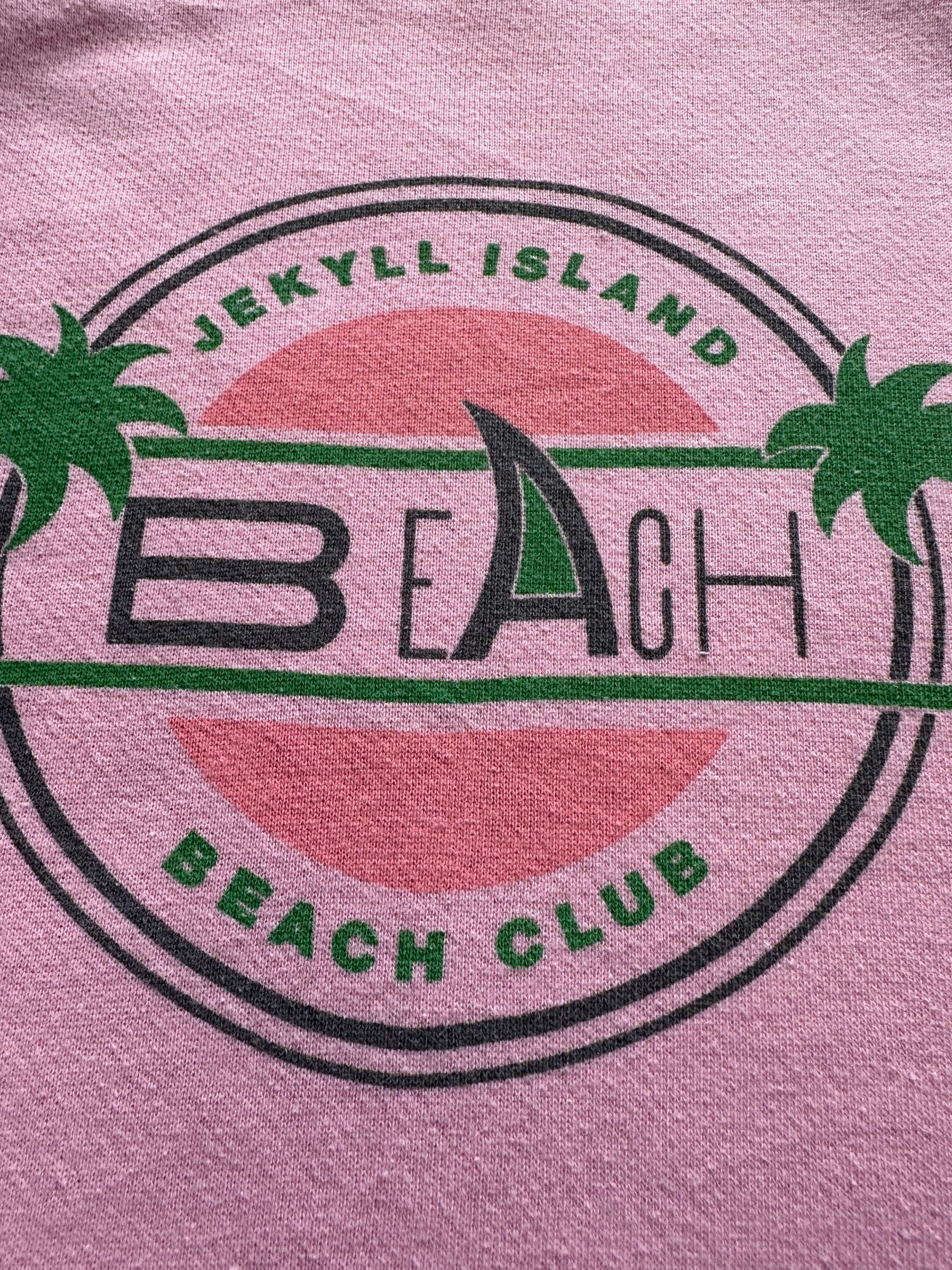 Vintage 90s Jekyll Island Beach Club Spellout Crewneck Sweatshirt L ...