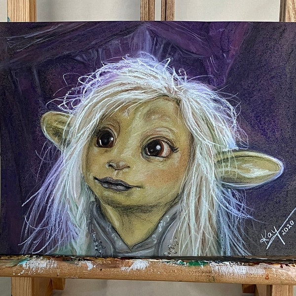 Gelfling Dark Crystal Painting - Etsy