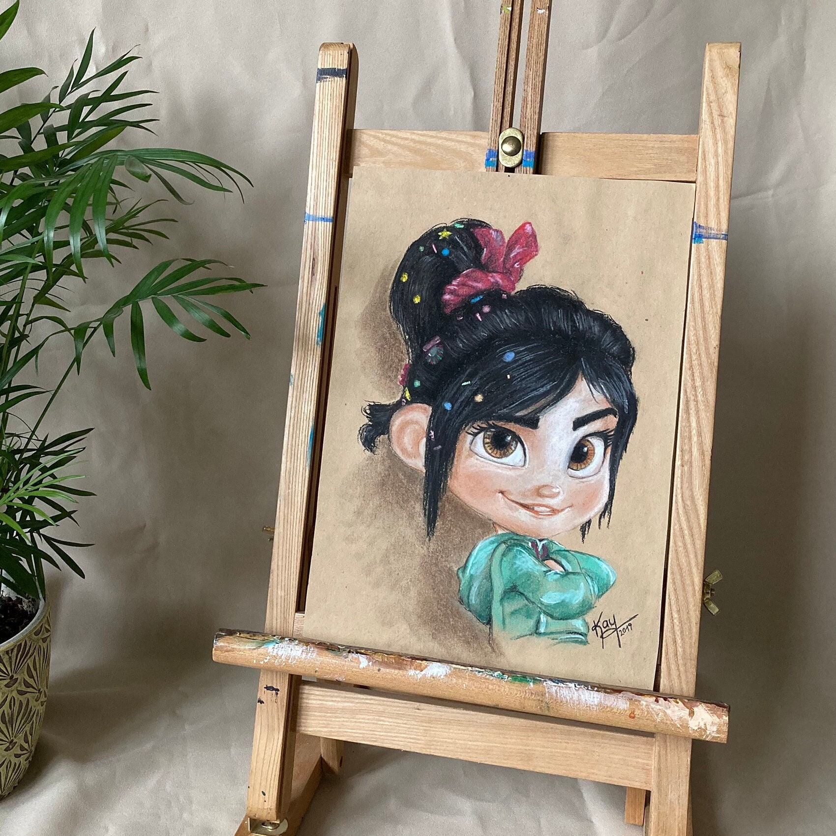 Wreck It Ralph Drawing Vanellope