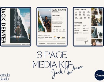 Media Kit Template - Etsy