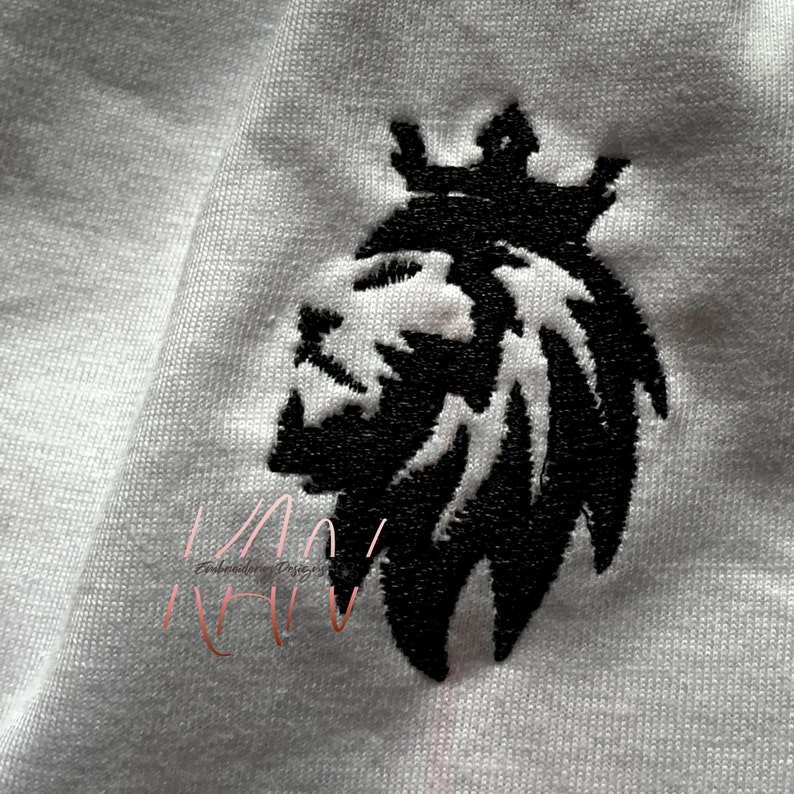 Lion Head / Lion Face Embroidery Design Embroidery Designs for Machine ...