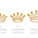 King Crown Embroidery Design. Royal Crown Embroidery Files. Crown ...