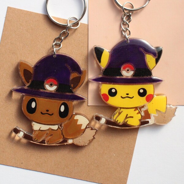 Pikachu Keychain Resin - Etsy