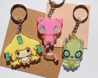 Jirachi Keychain - Etsy
