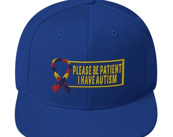 Autism Hat Please Be Patient - Etsy