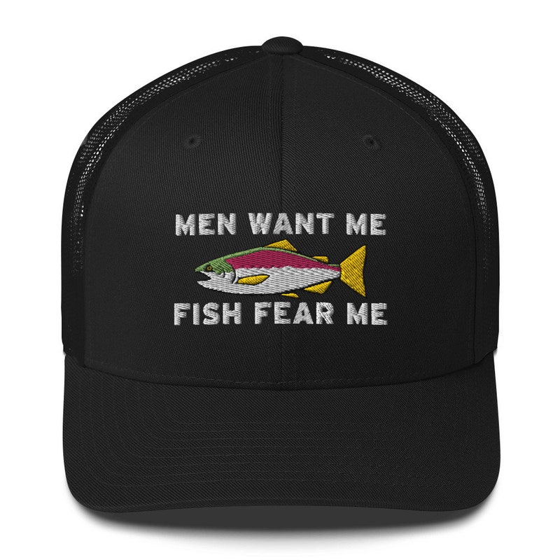 Fish Fear Me Cap Hat - Etsy