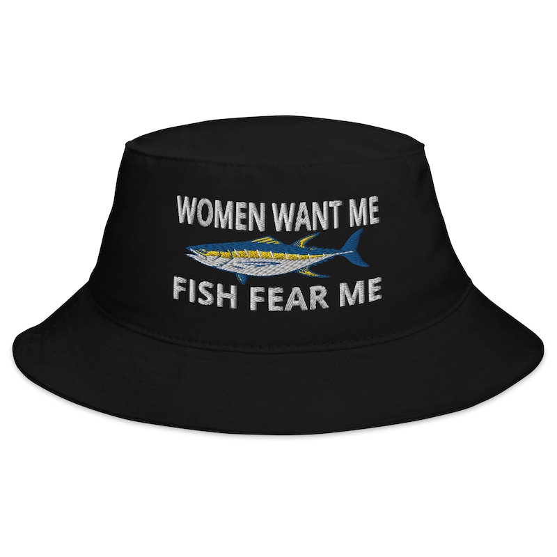 Women Want Me Fish Fear Me Hat - Etsy