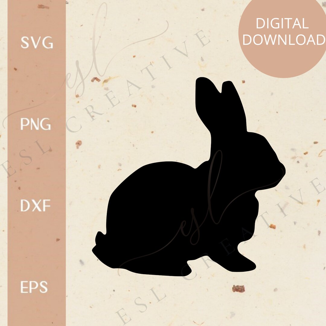 Bunny SVG - Etsy