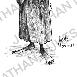 Abbott Mortimer From the Original Redwall Book by Brian Jacques ...