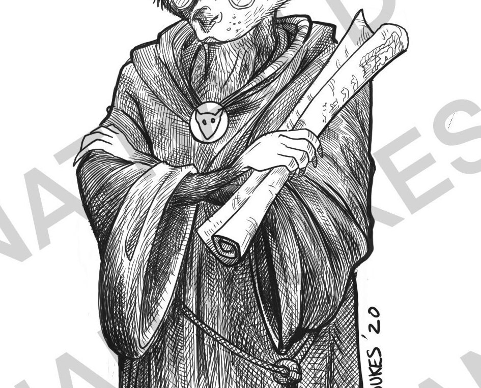 Abbott Mortimer From the Original Redwall Book by Brian | Etsy UK