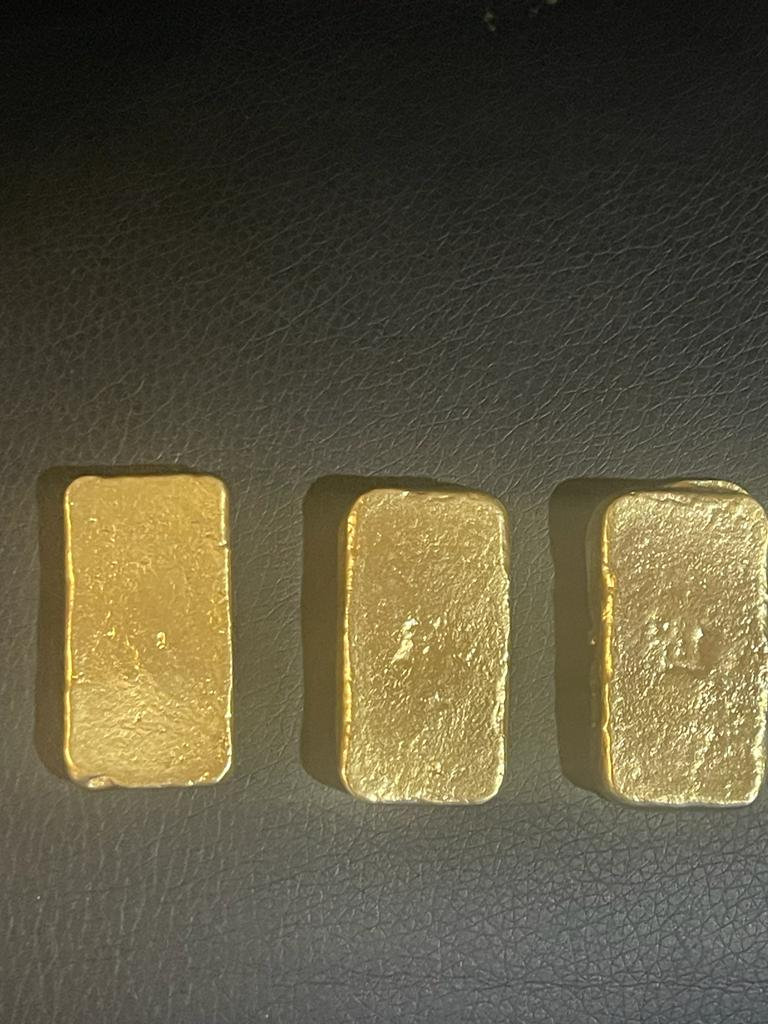 100-300grams Scrap Gold Bar for Gold Recovery Melted Different Computer ...