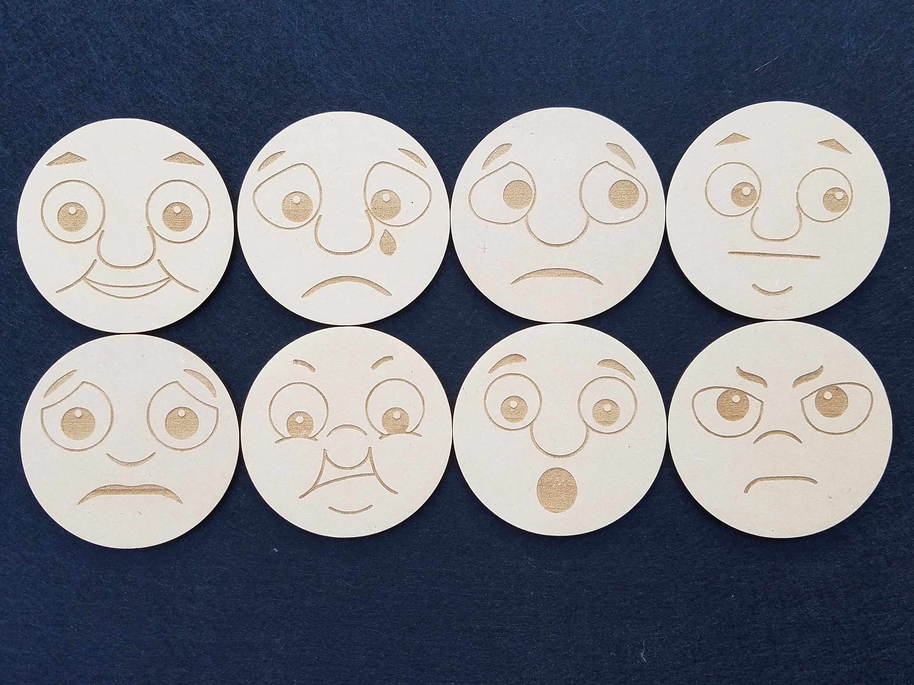 Personalised Educational Train Emotions Set - Etsy