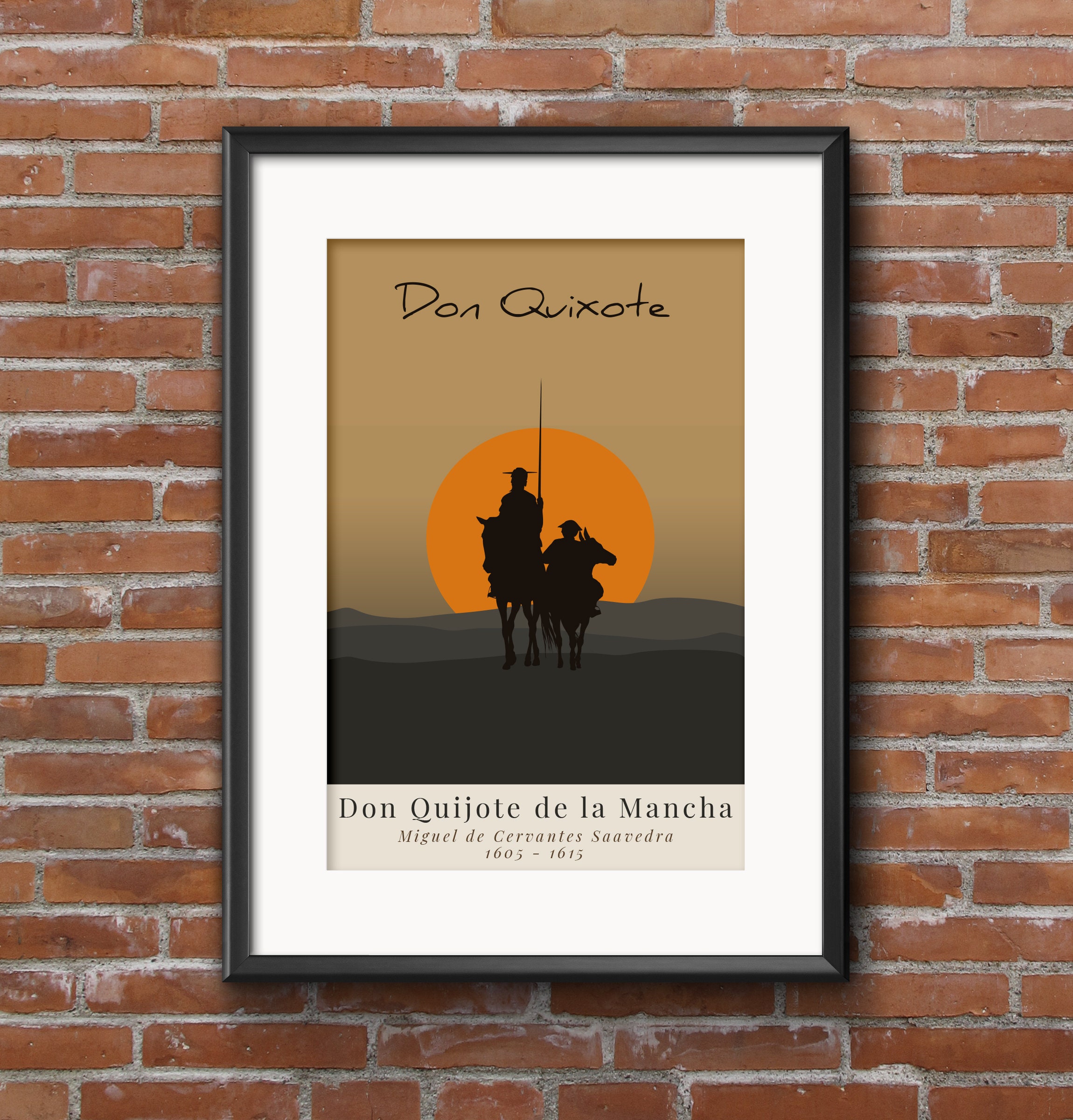 Don Quijote Don Quijote De La Mancha Printable Poster - Etsy Ireland