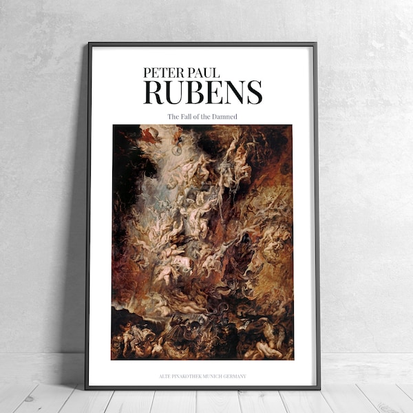 Peter Paul Rubens Print Poster - Etsy