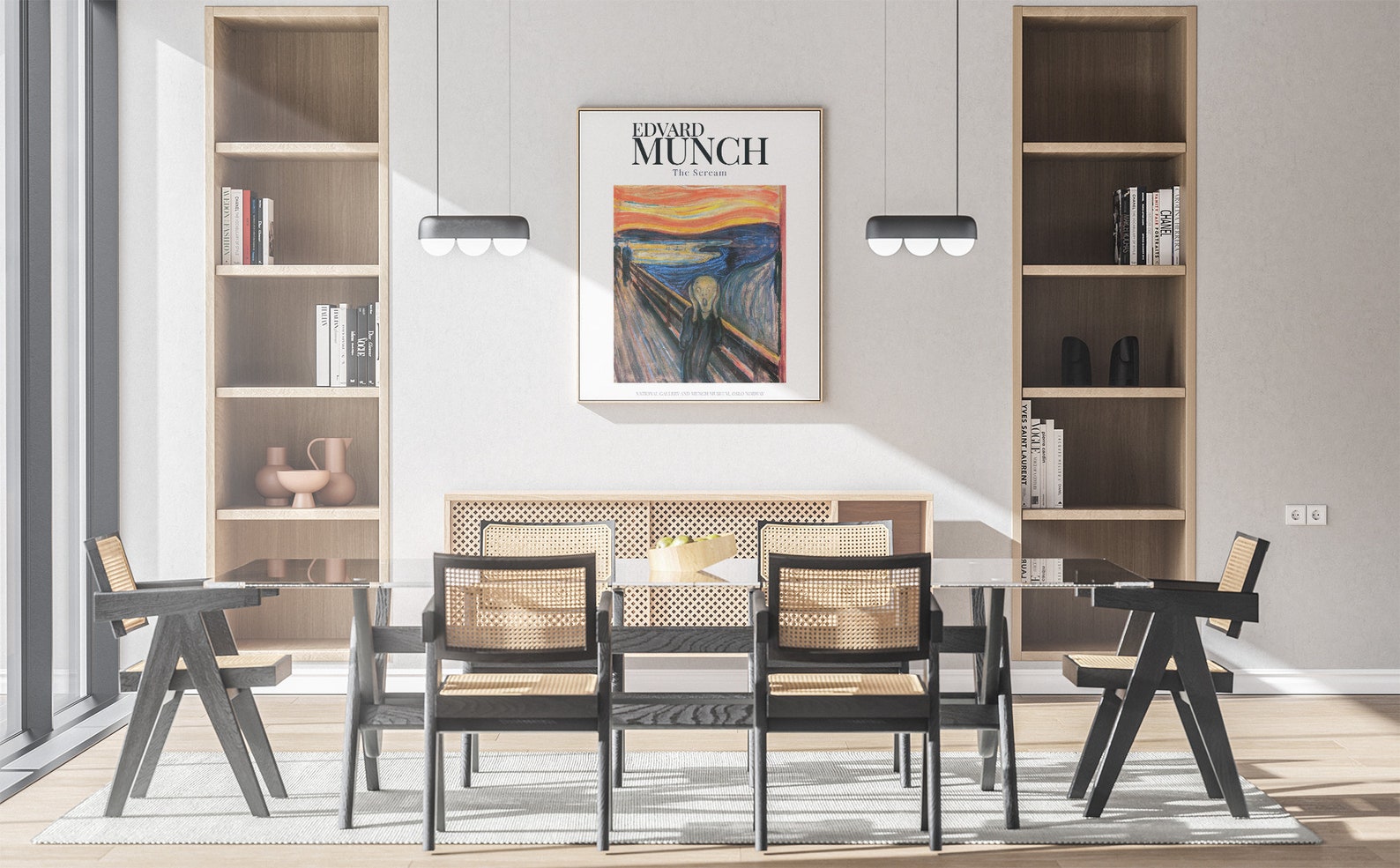 Edvard Munch the Scream Reproduction Poster National Gallery - Etsy