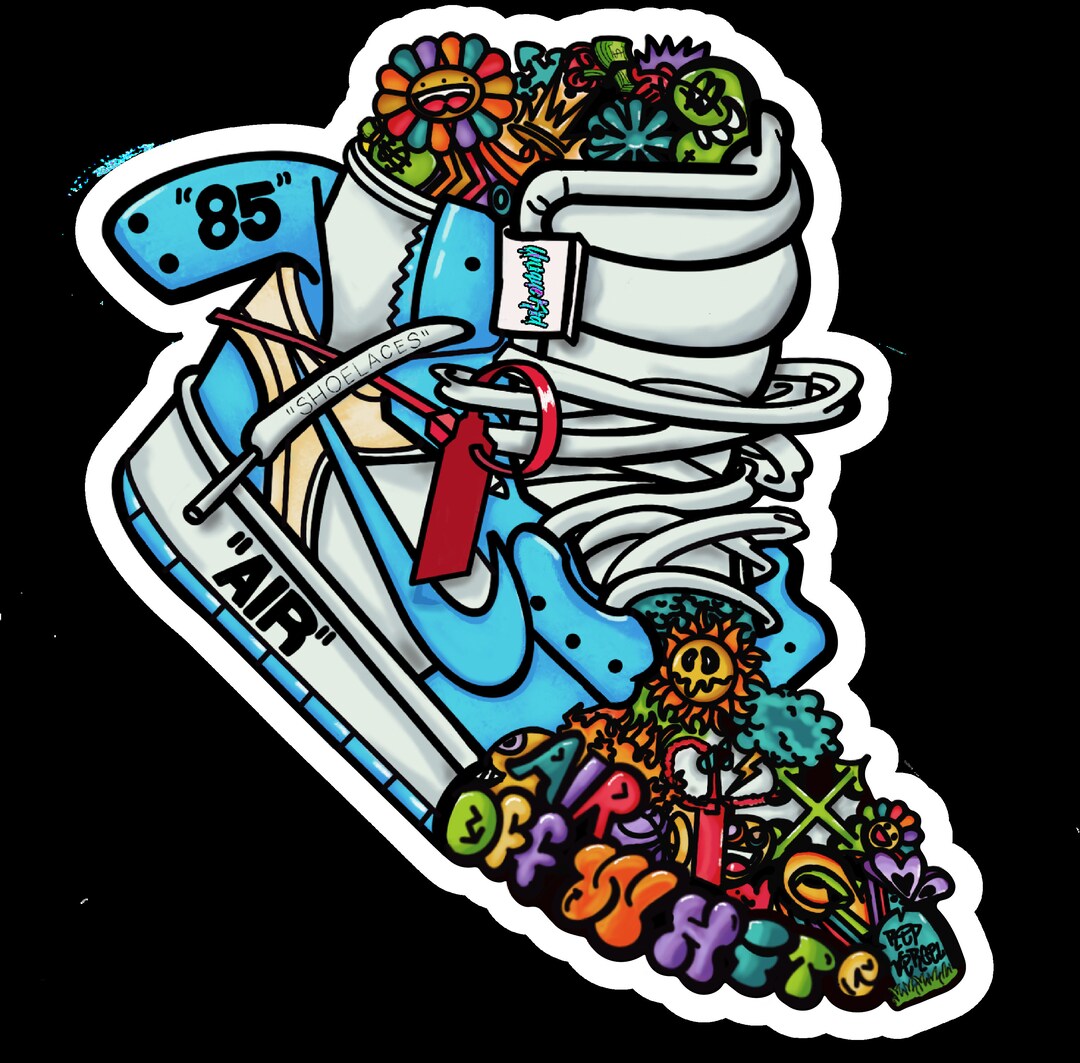 Twisted off White Sticker - Etsy