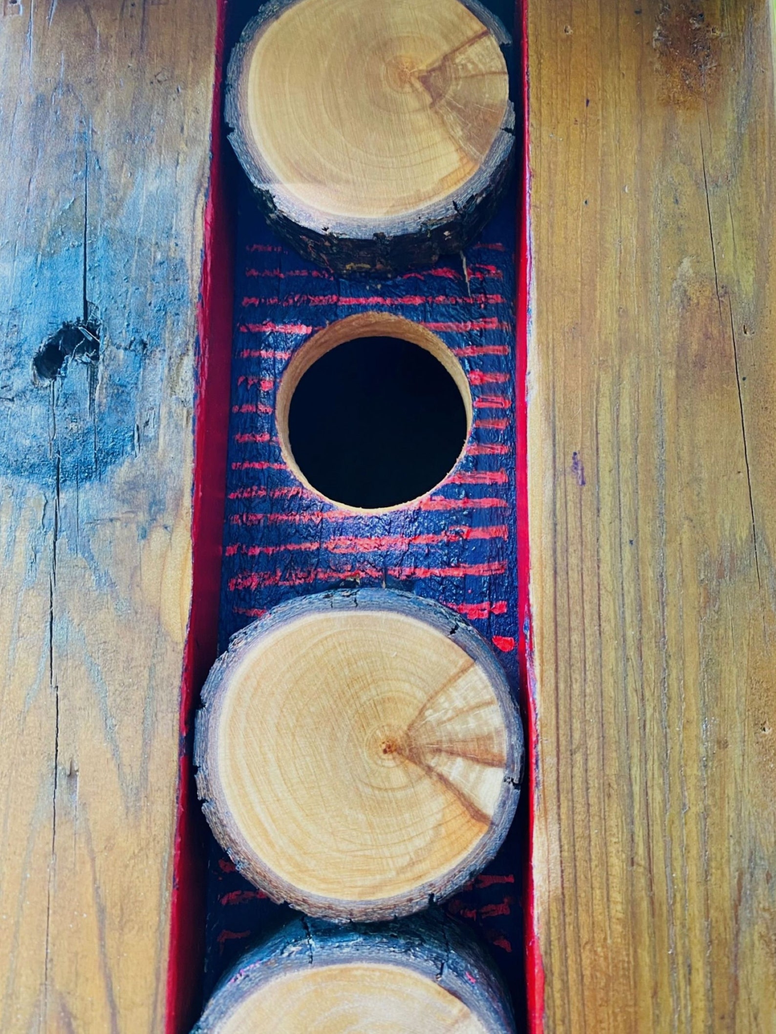 Rustic-modern Handmade Art Cedar Birdhouse - Etsy