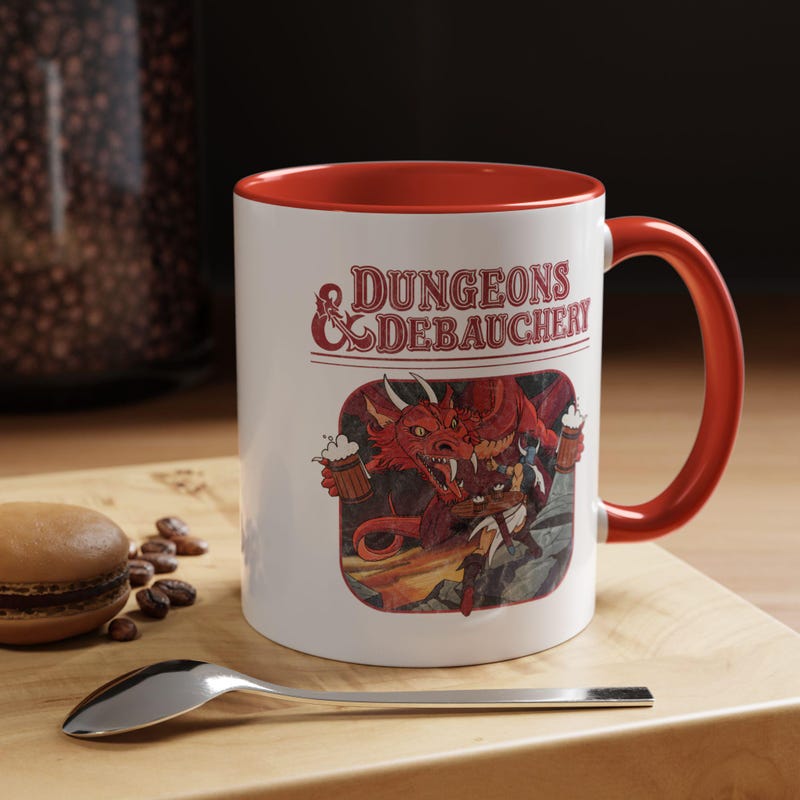 Dungeons Dragons Mug - Etsy