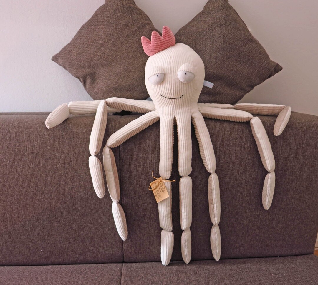 Cuddly Octopus Princess Evie Unusual Octopuss Lady 100% - Etsy
