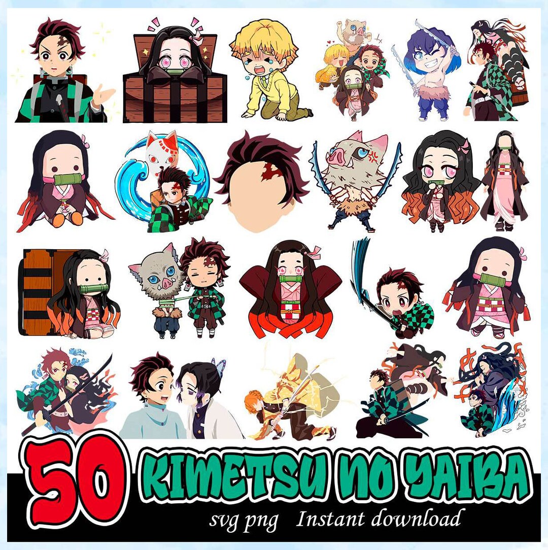 Bundle Files Anime Svg, Anime Svg, Anime Svg Cricut, Demon Svg, Manga ...