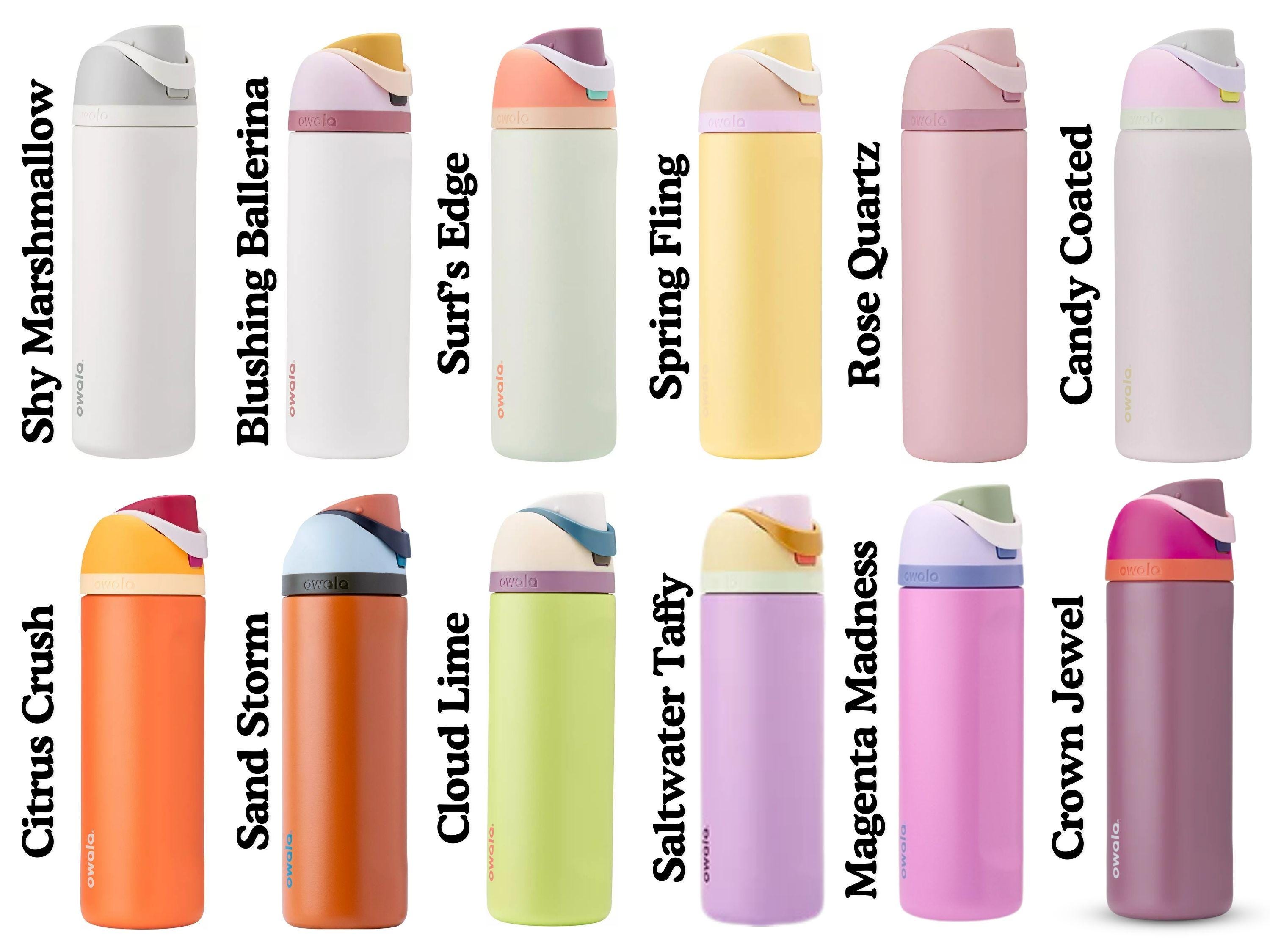 Engraved Full Wrap Owala Freesip 24 Oz & 32 Oz Water Bottle | Choose ...