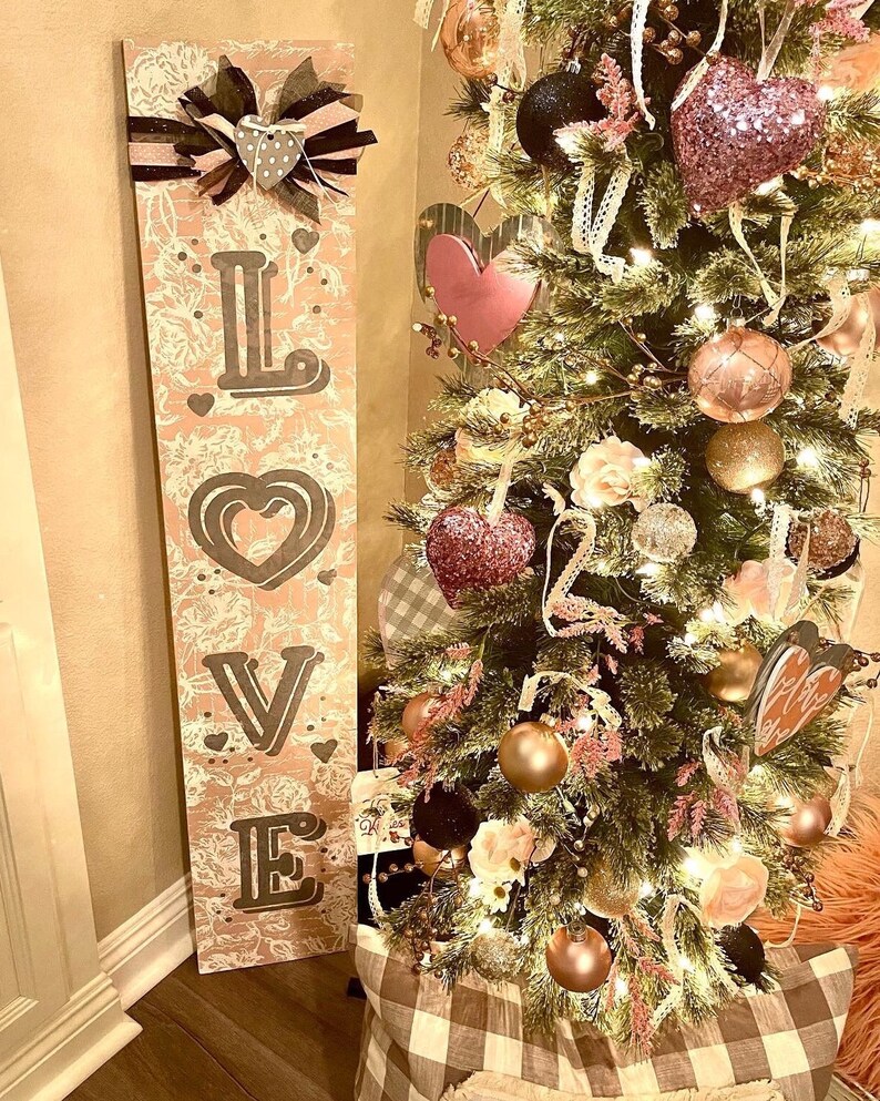 Valentines Day Porch Sign - Etsy