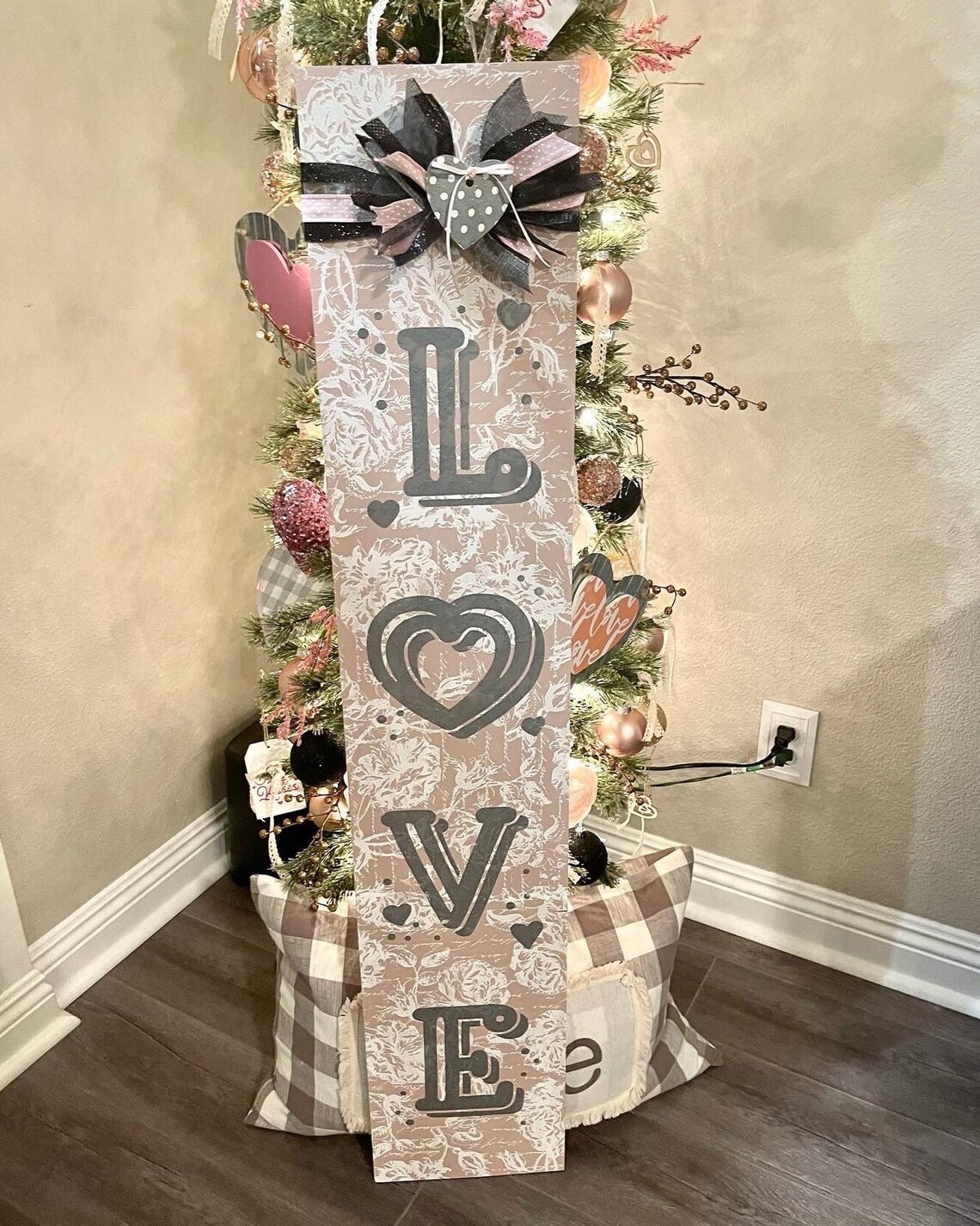 Valentines Day Porch Sign - Etsy