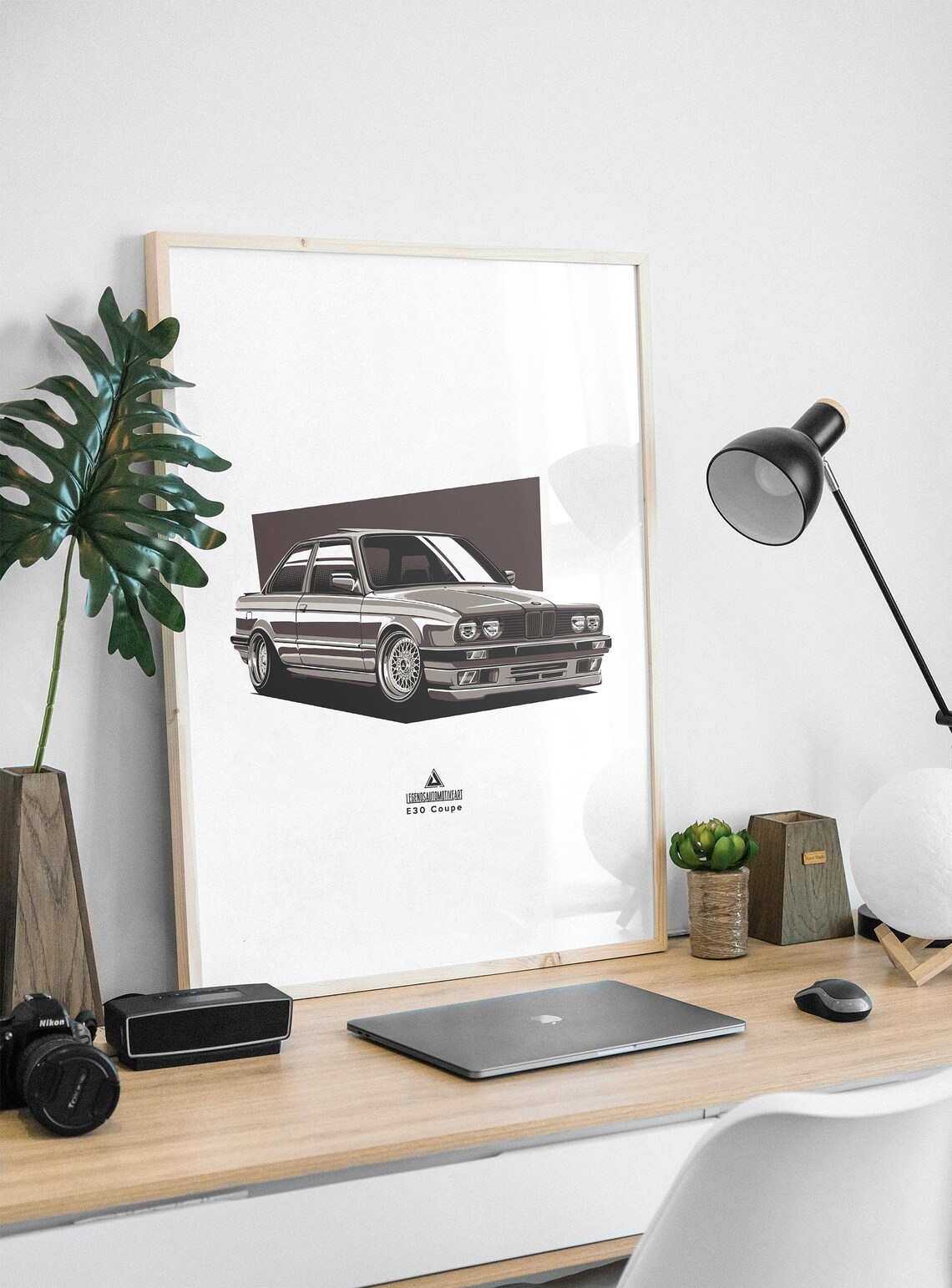 E30 Print BMW E30 Poster Poster BMW Gift for Petrolhead Gifts for Him ...