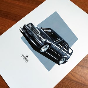 190E Print | Mercedes 190E Poster | W201 Evo2 Poster | DTM Cars | Gift for Petrolhead | Gifts ...