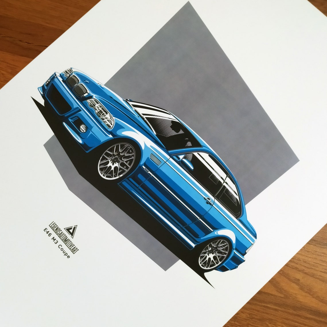 BMW E46 M3 Poster BMW Print M3 Poster BMW M3 E46 Print - Etsy UK