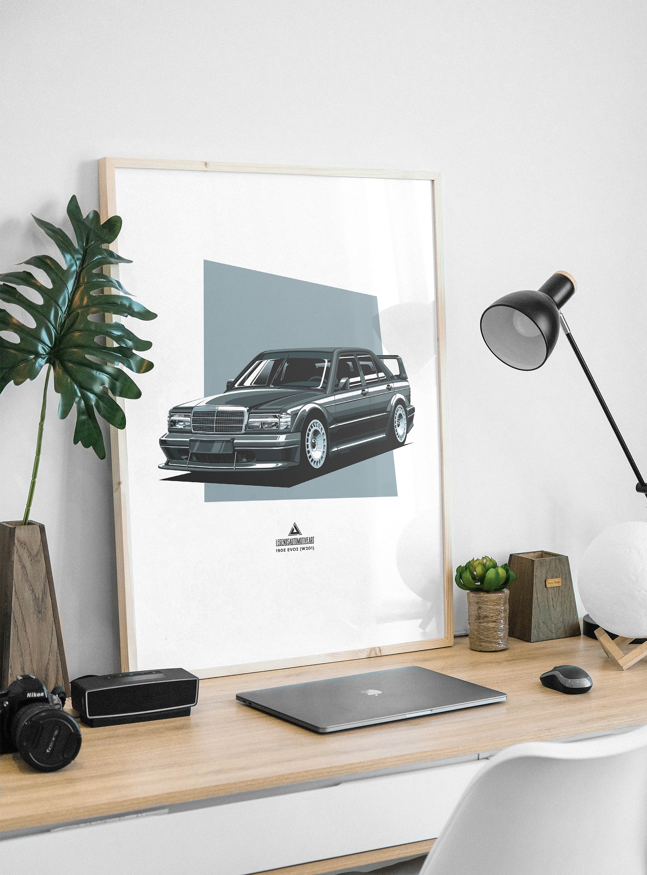 190E Print Mercedes 190E Poster W201 Evo2 Poster DTM | Etsy