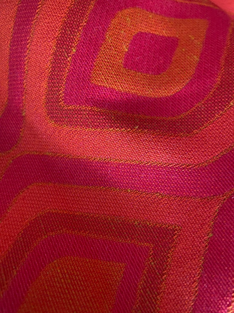 70s Fabric New Old Stock, Beautiful Colors and Texture, Mid Century ...