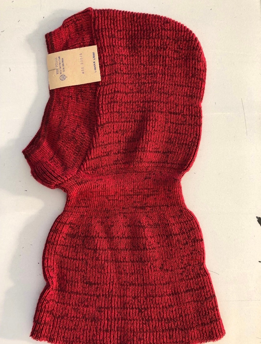 Vintage Balaclava DDR Deadstock. Never Used. Wool Mix - Etsy