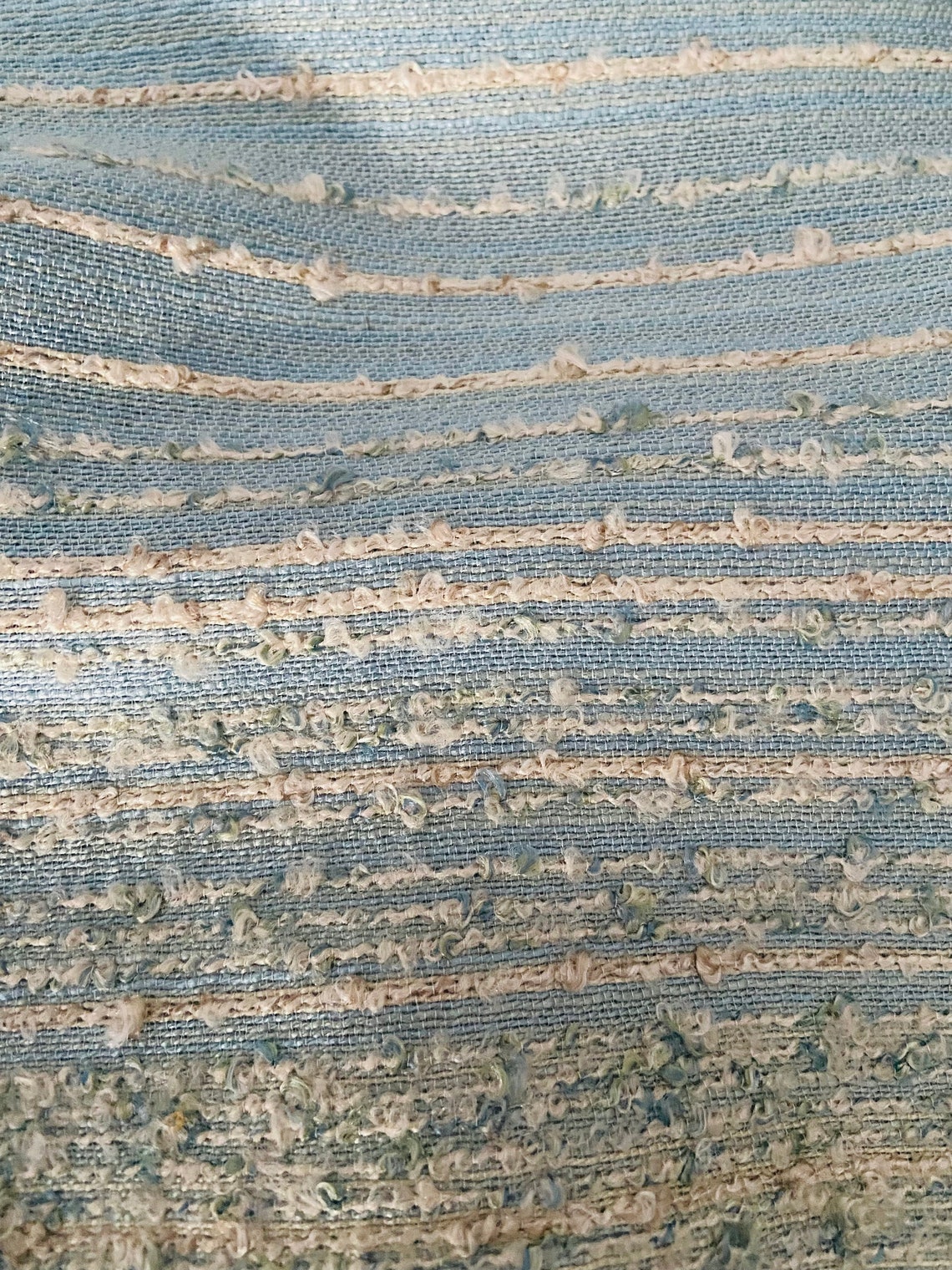 Mid Century Shantung 1960s Pastel Colors Vintage Fabric Curtains - Etsy