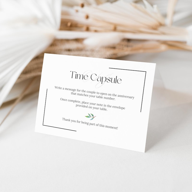 Wedding Time Capsule - Etsy