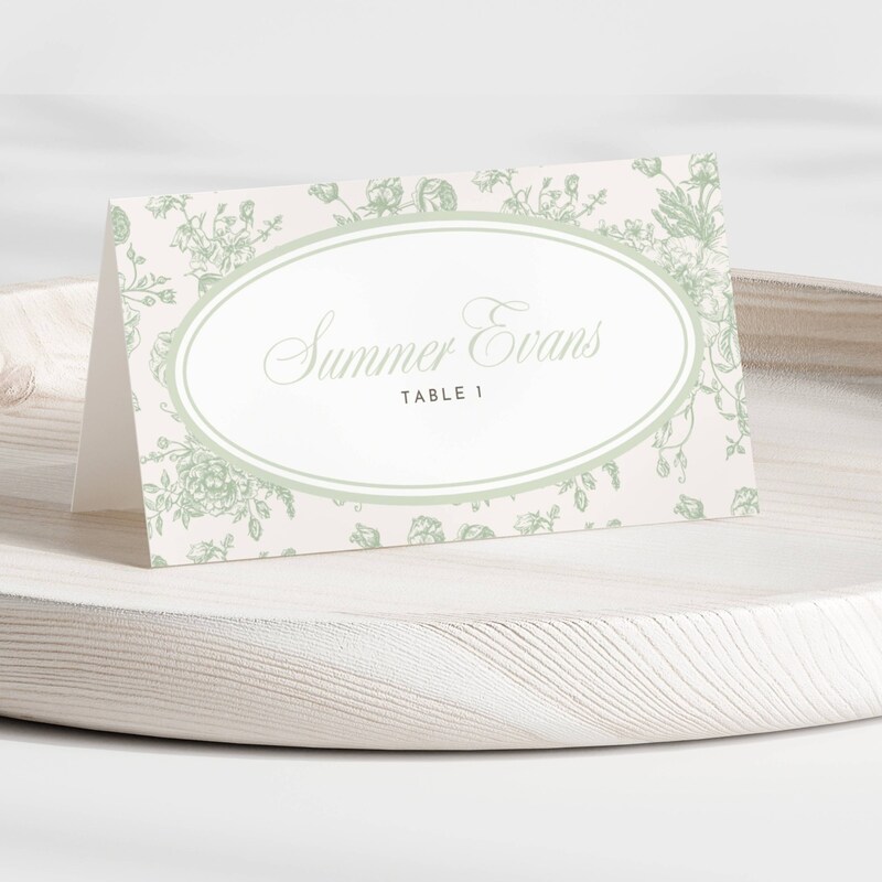 Vintage Place Cards - Etsy