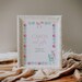 Floral Bridal Shower Name Card Template Printable Place Card Template ...