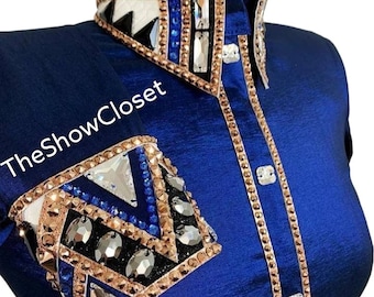 Western Bling Show Shirt - Etsy