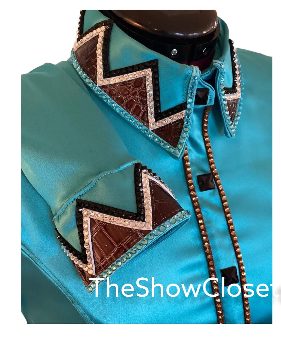 Western Show Shirt - Etsy