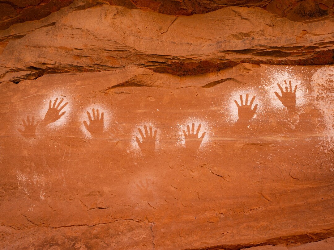 Ancient Handprints - Nature Fine Art Photography Print - Etsy