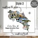 Costa Rica Photo Collage MAP Photo Collage Wedding Gift - Etsy