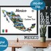 Mexico Photo Collage MAP Collage Wedding Gift Mexico - Etsy
