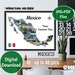 Mexico Photo Collage, MAP Collage, Wedding Gift, Mexico Vacation ...
