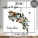 Costa Rica Photo Collage MAP Photo Collage Wedding Gift - Etsy