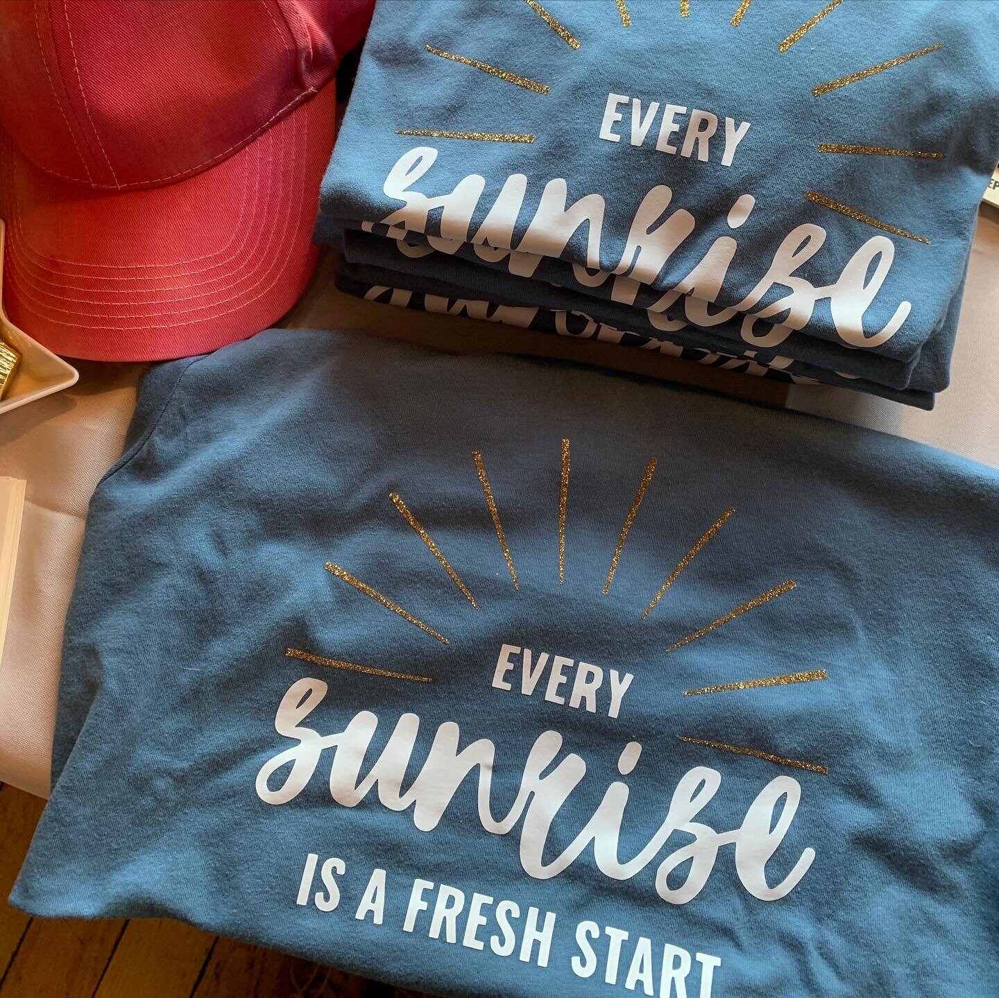 Every Sunrise is A Fresh Start Tshirt, Womens Positive Apparel Tshirt ...