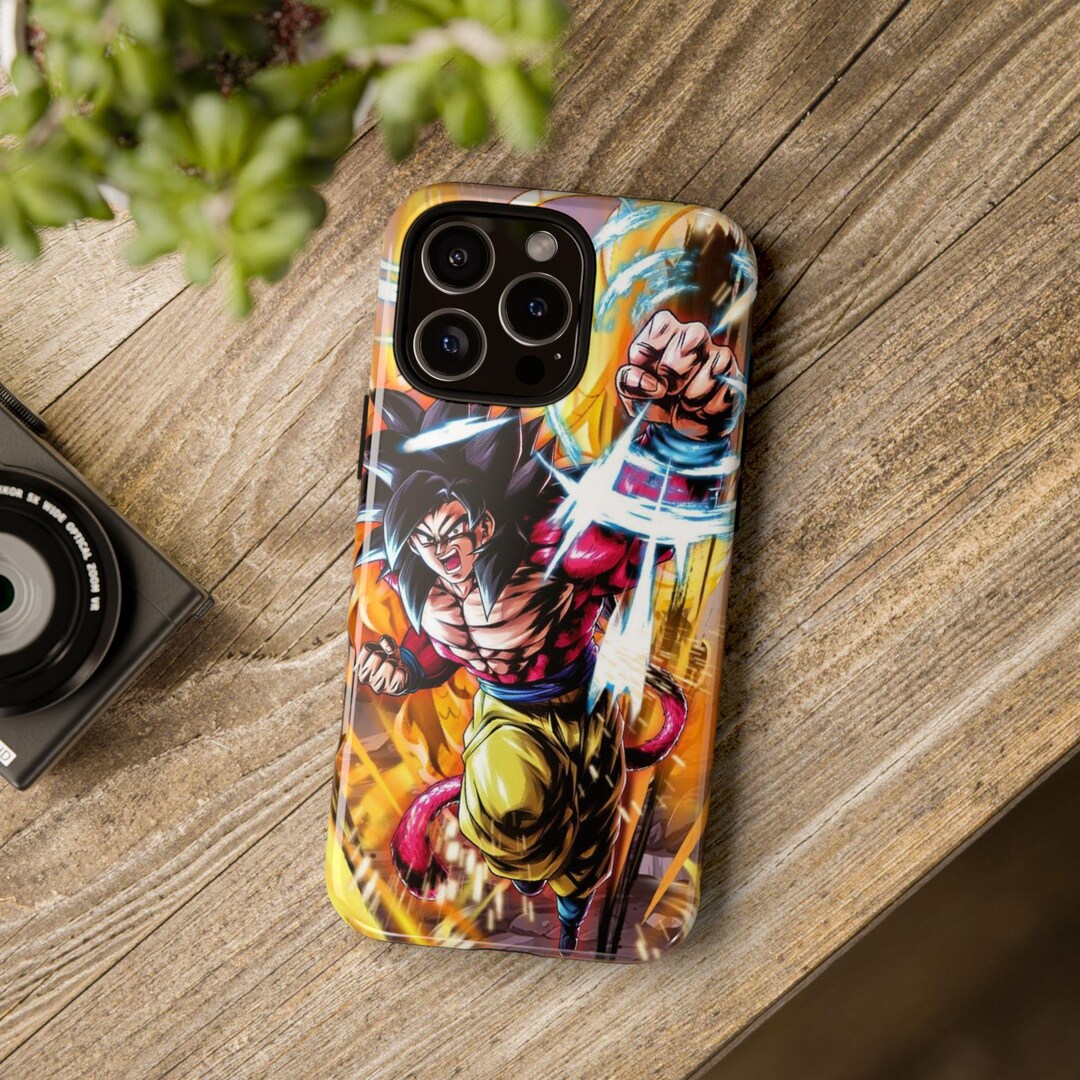 Goku Super Sayian 4 / Goku Phone Case / Dragon Ball Phone Case / Tough ...