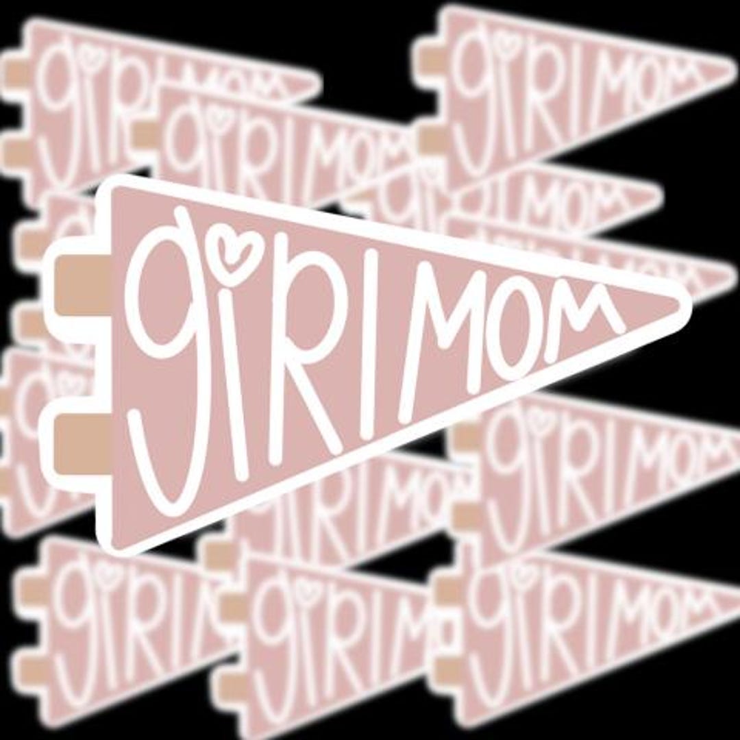 Cute Mom Vinyl Decals, Fun Car Sticker, Kid's Room Decor, Gift for Mom ...