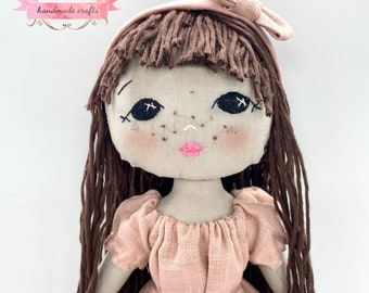 Rag Doll With Face | Etsy
