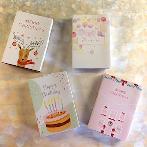 Cake Card by Post: Birthday, Christmas, Thank You - Baked Gift - Etsy UK