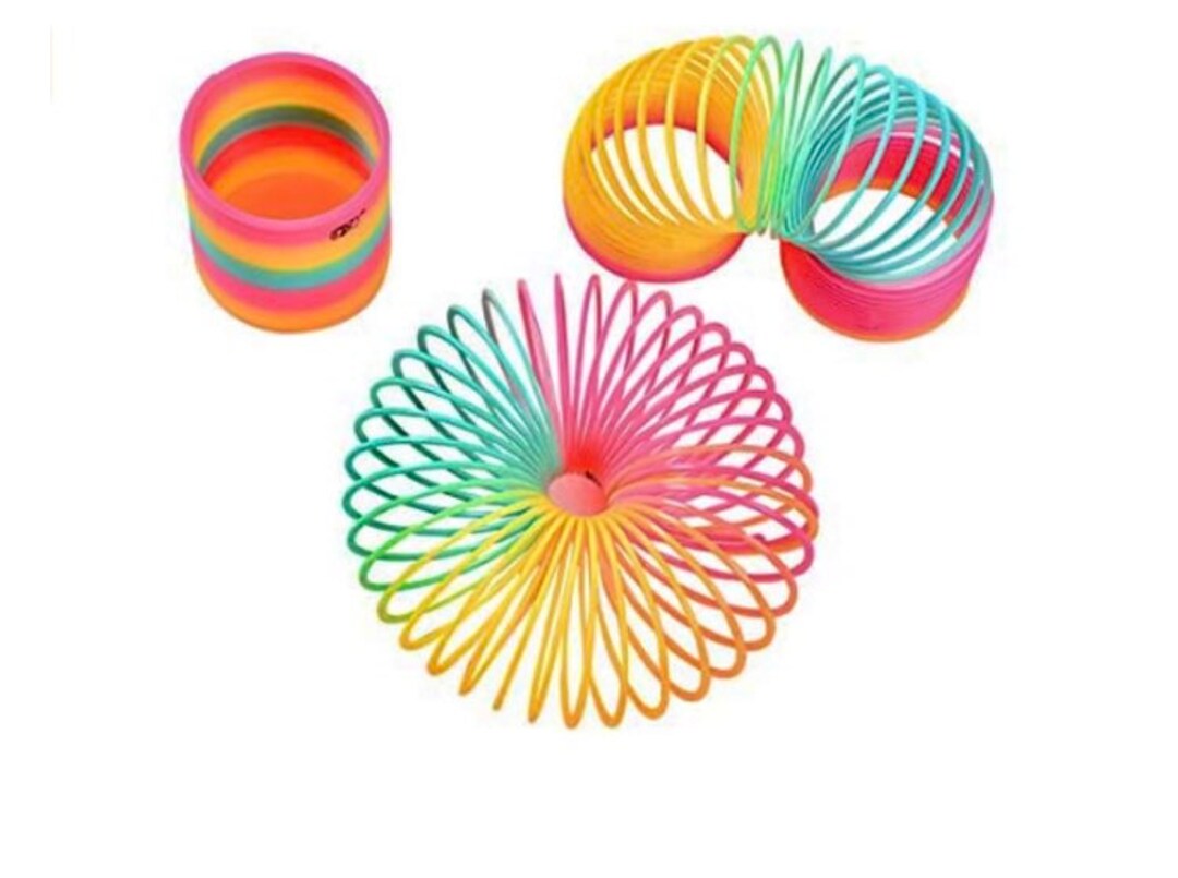 Jumbo Size Multicolor Slinky - Etsy